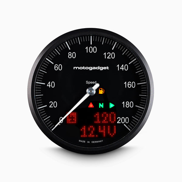 Motogadget Chronoclassic 2 Speedo | Custom Cafe Racer, Tracker and ...