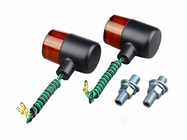 Indicators (4-pack), POSH Type 71, Black | Custom Cafe Racer, Tracker ...