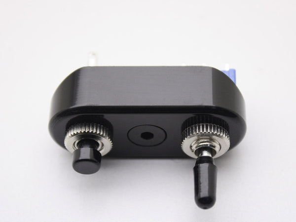 Switch Block, Black with Push Button & Toggle | Custom Cafe Racer ...